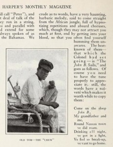 Sloop John B (a la Joseph Spence) - Elijah Wald Songobiography